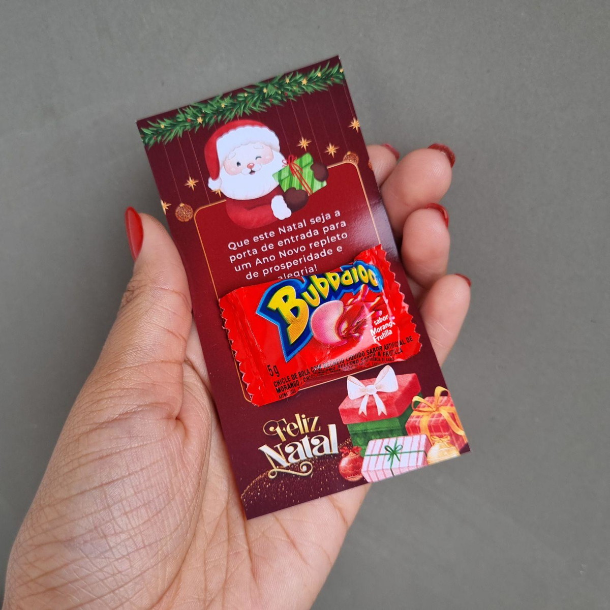 Mimo Card de Natal com Bubbaloo #0749 – É Tudo Festa